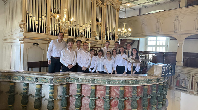 Exeter College Choir takes first overseas tour since 2019 - Exeter College
