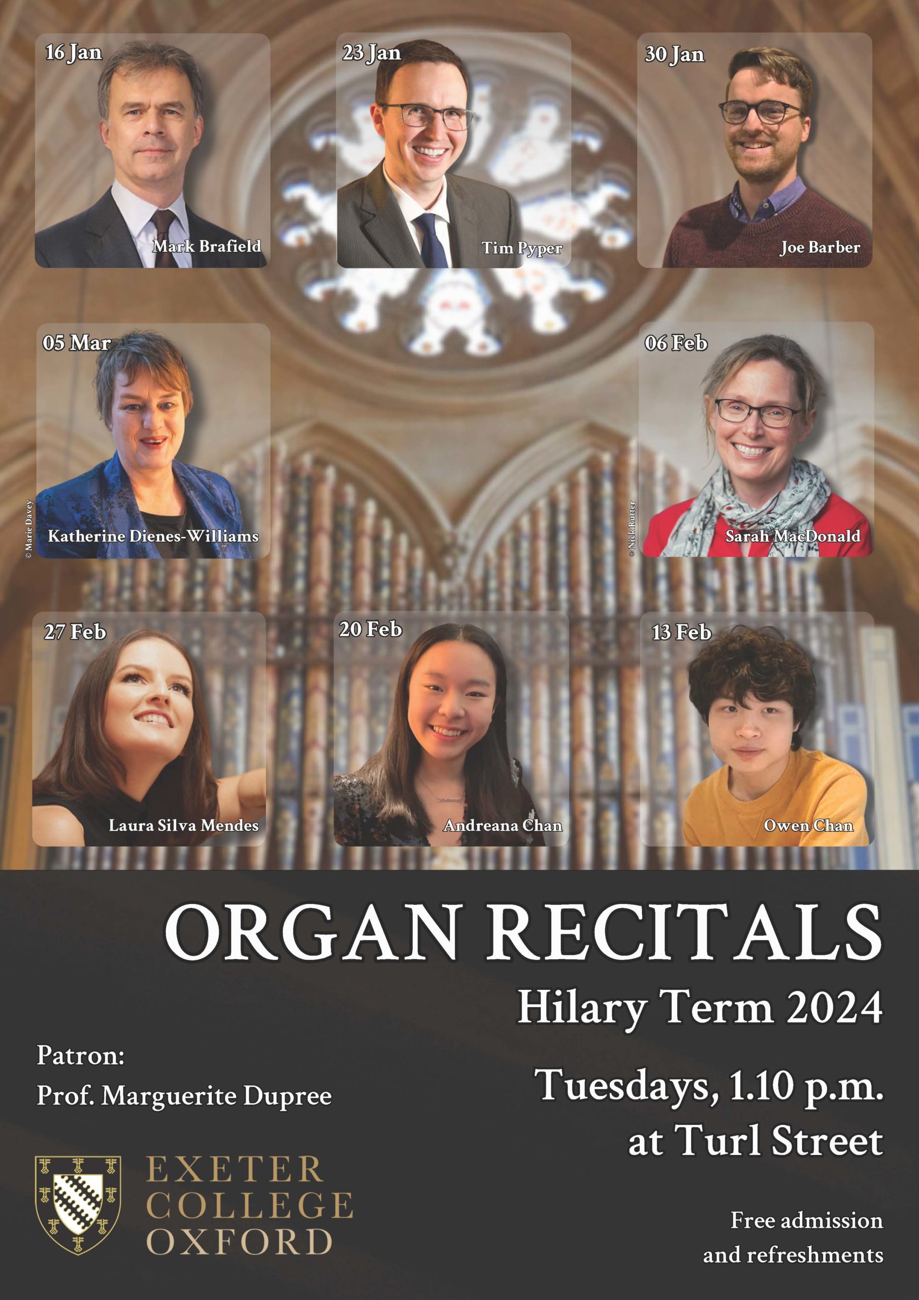 Exeter Recitals HT 2024 - Exeter College