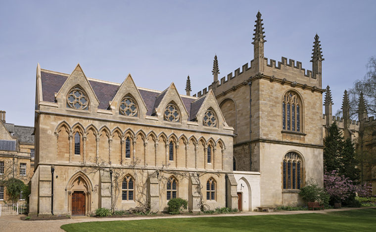 Exeter's Jackson Library wins Preservation Trust award - Exeter College