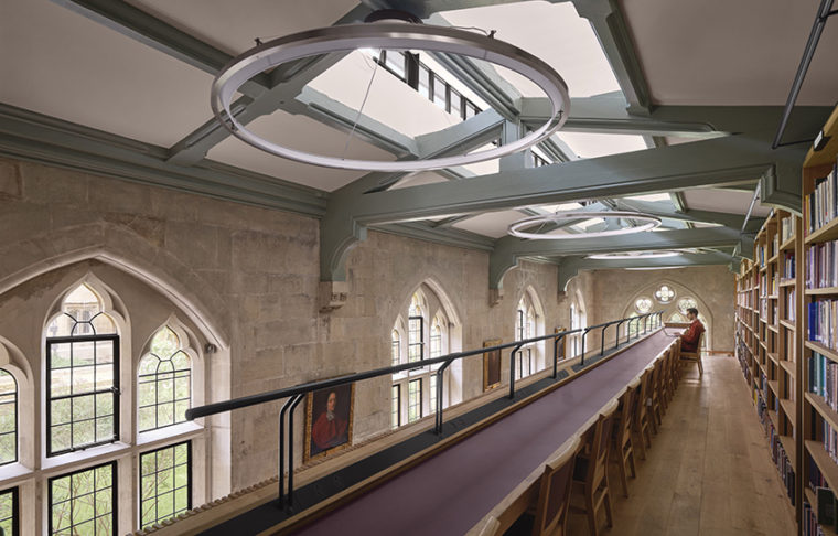 Exeter's Jackson Library wins Preservation Trust award - Exeter College